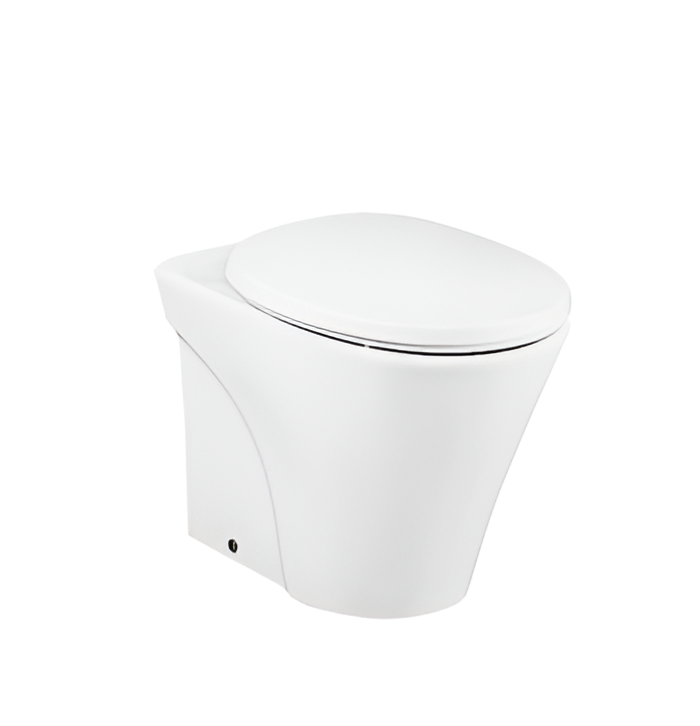 Nabina Ceramic | Back To Wall WC Bowl White Avante