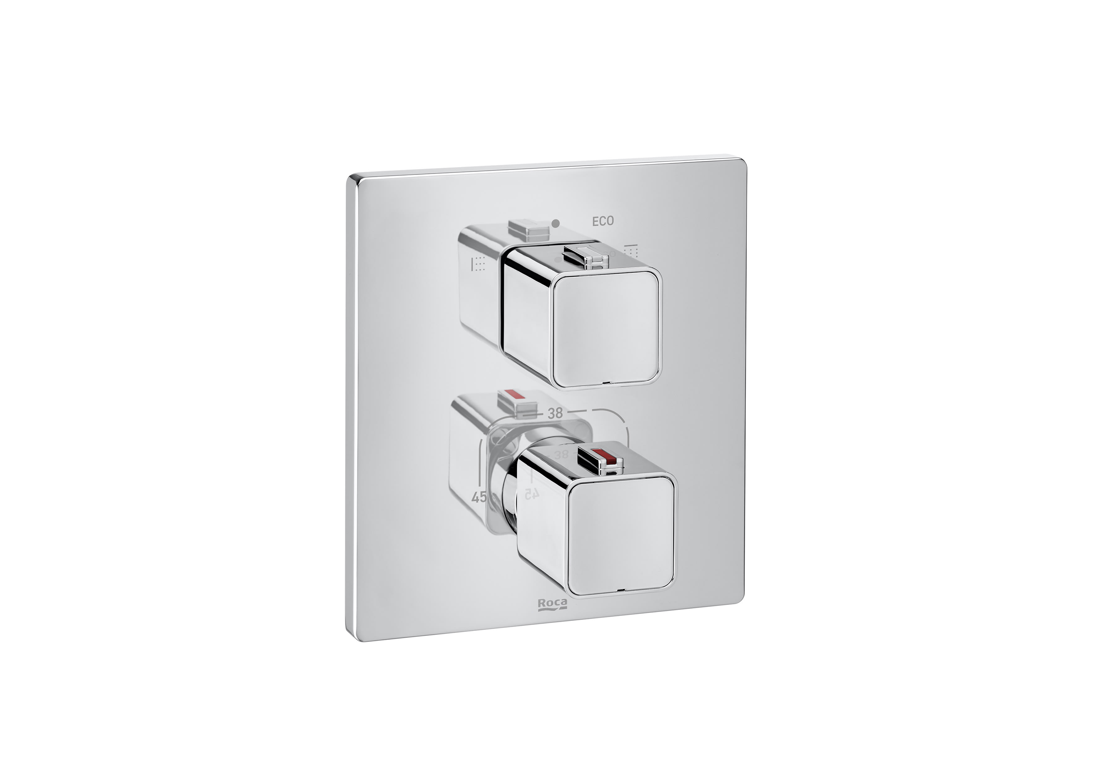 Nabina Ceramic | SQUARE - Built-in thermostatic 2 ways mixer. To ...
