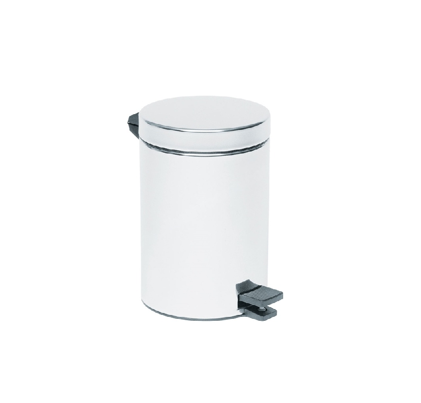 Nabina Ceramic | Waste Bins Chrome Arkitekta