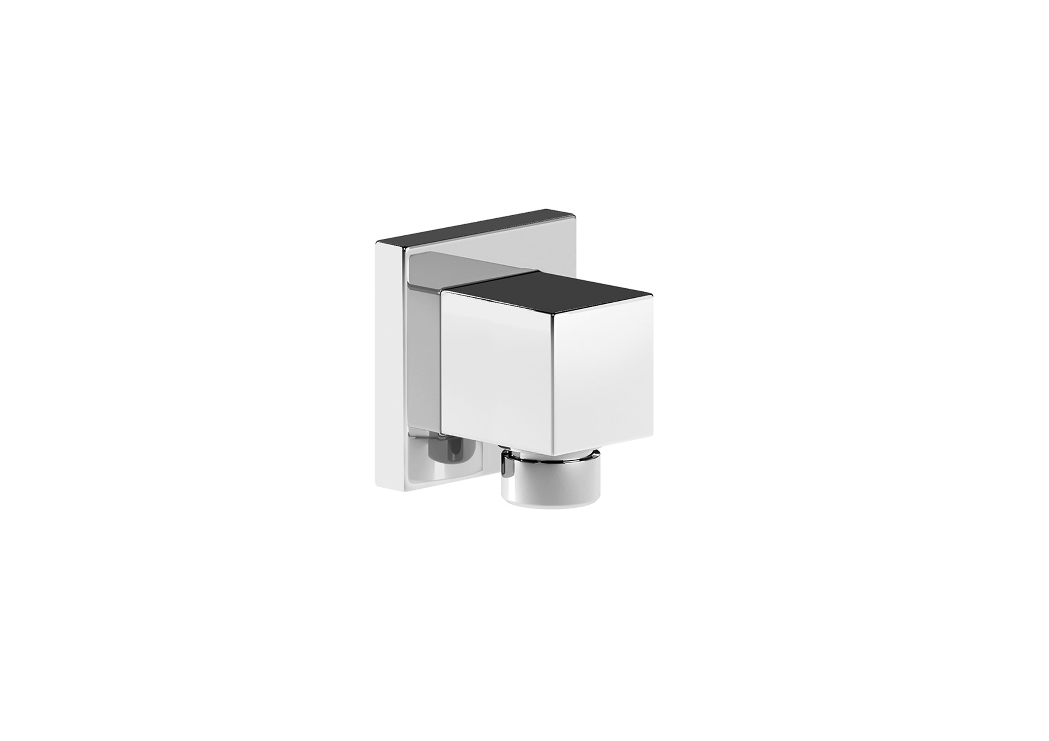 Nabina Ceramic | Wall Outlet Chrome Icon Series