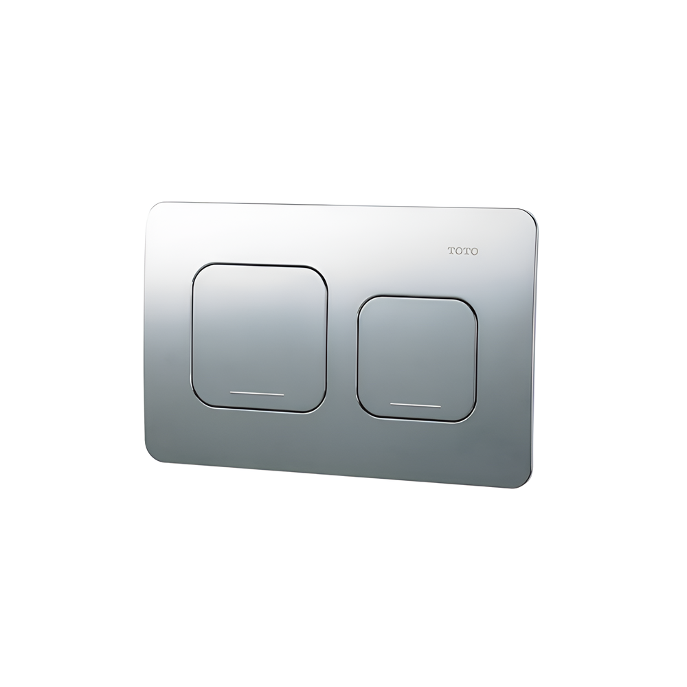 Nabina Ceramic | WC Push Plate Silver
