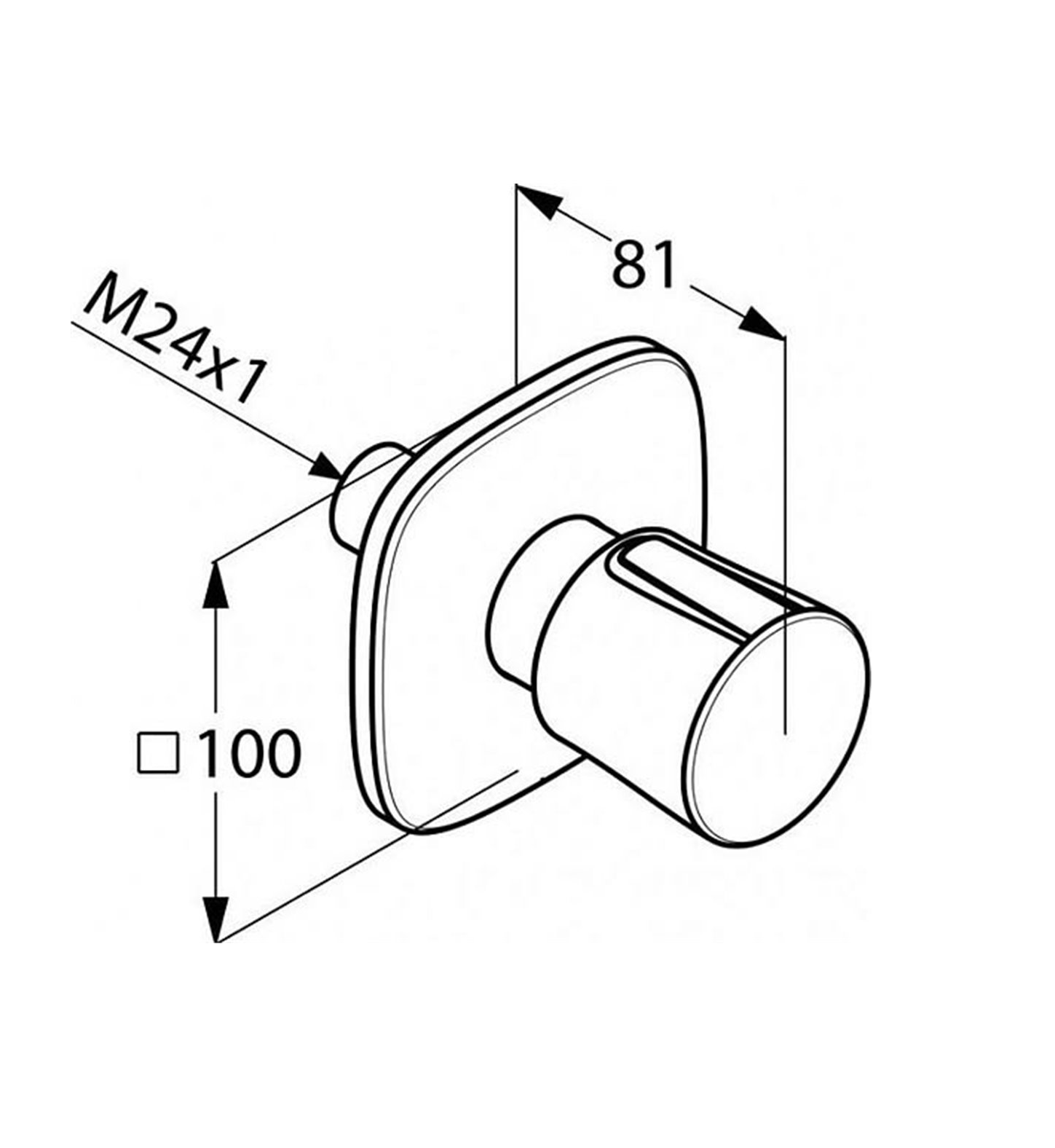 Nabina Ceramic | Kludi Amba Diverter
